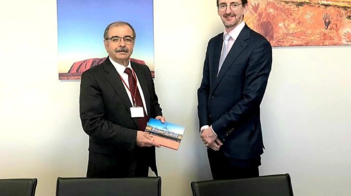 Özacar Avustralya Çanakkale Konsolosu Lucas Robson’a Ziyaret ...